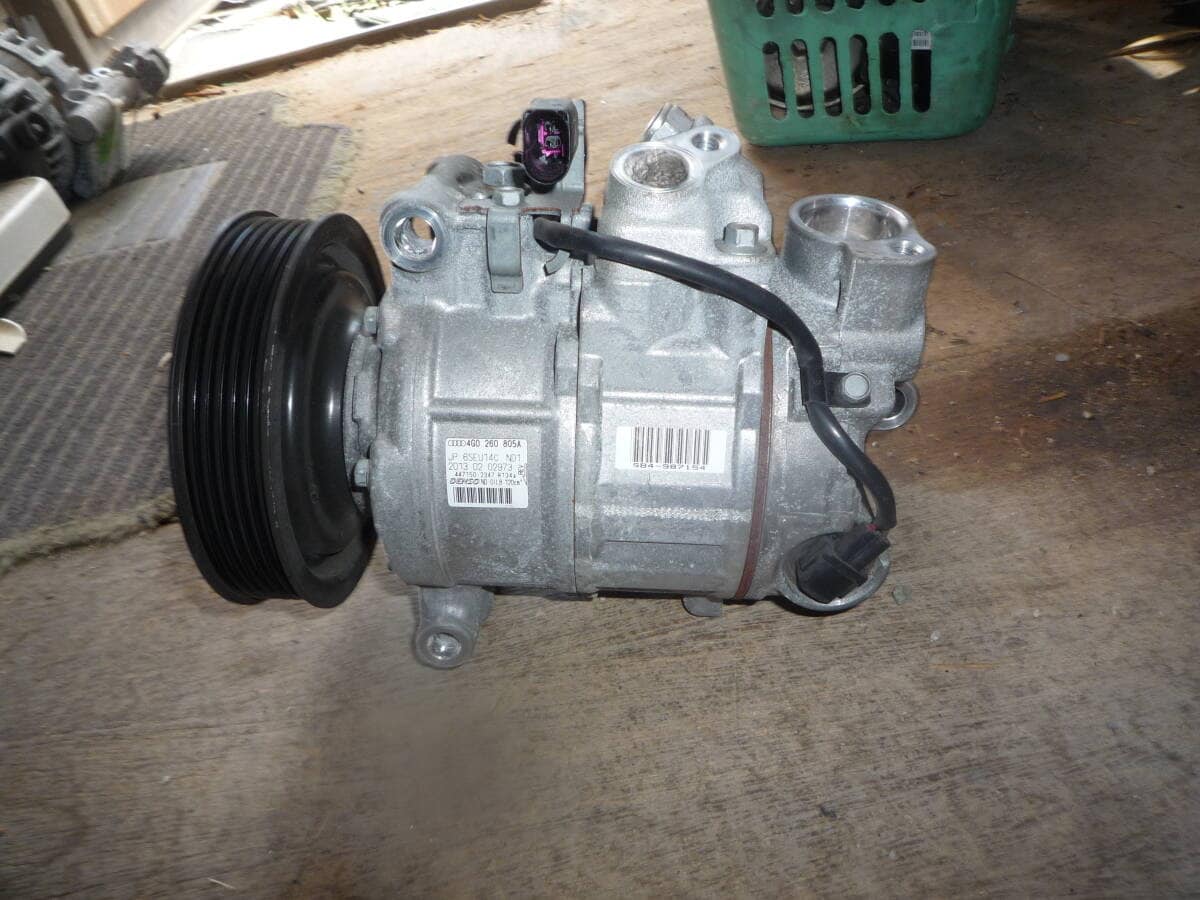 [Used](Audi A6 AVANT) air-conditioner compressor (4GCHVS/4G) 4G0260805A ...