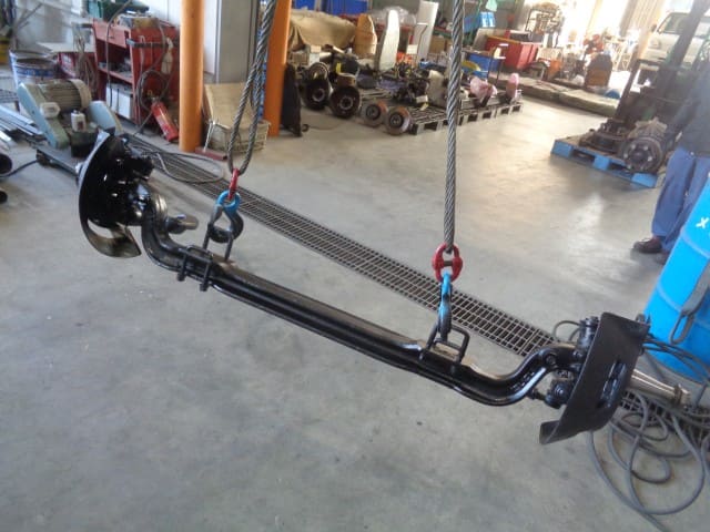 [Used]Front Axle Beam Assembly ISUZU ELF 2000 KK-NKR71GN - BE FORWARD ...