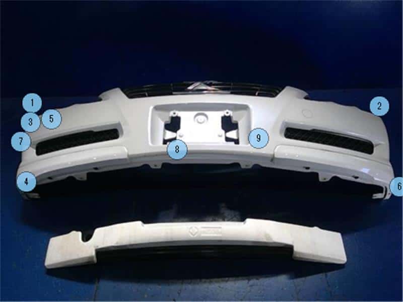 [Used]Front Bumper TOYOTA Mark X 2008 DBA-GRX120 - BE FORWARD Auto Parts