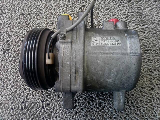 SUZUKI WAGON R 2007 DBA-MH22S (M) A/C Compressor 9520158J01 [Used ...