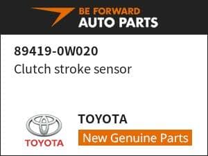[New]Clutch stroke sensor TOYOTA 89419-0W020 - BE FORWARD Auto Parts