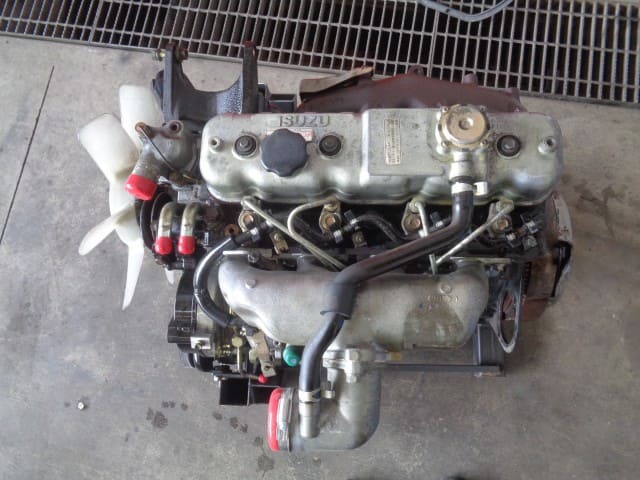[Used]4JB1 Engine ISUZU ELF 1990 U-NKR55E - BE FORWARD Auto Parts