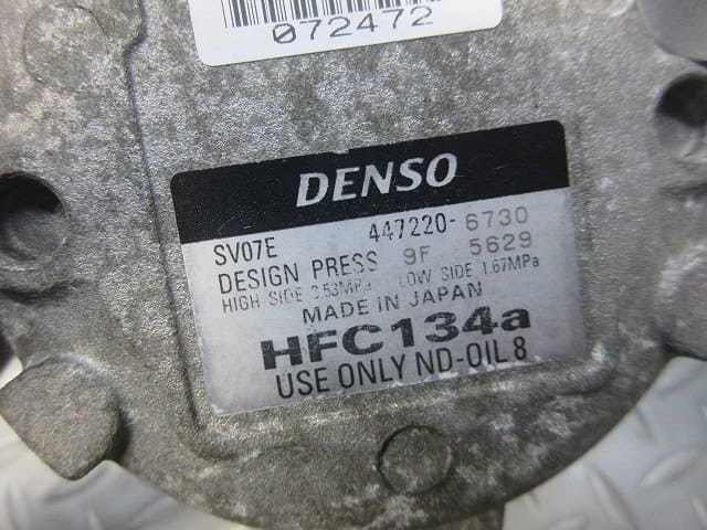 [Used]26 kei Kay B turbo HN22S ★Air-conditioner/compressor 447220-6730 ...