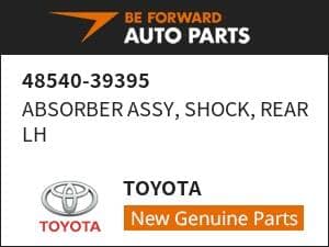 [New]ABSORBER ASSY, SHOCK, REAR LH TOYOTA 48540-39395 - BE FORWARD Auto ...