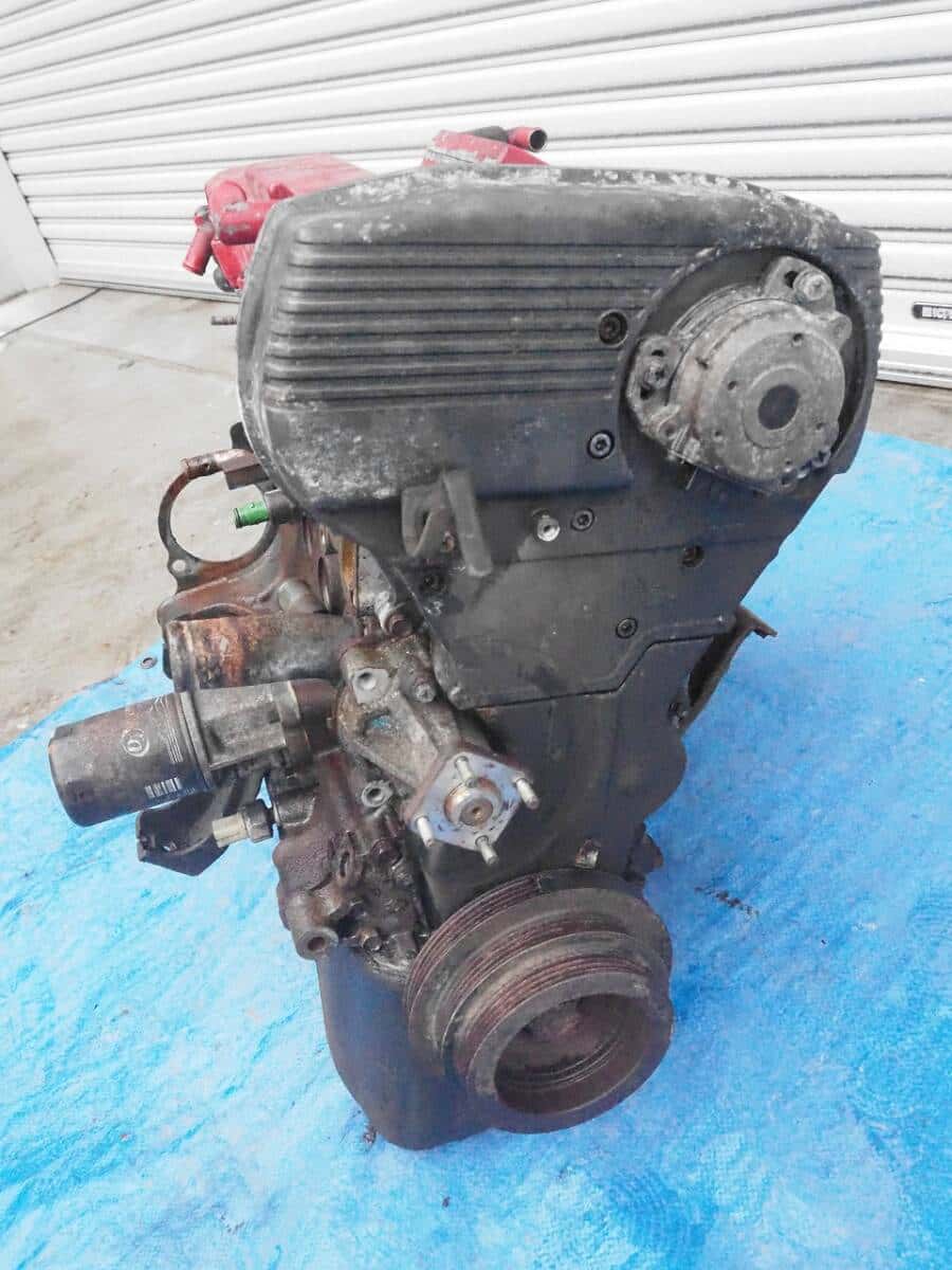 [Used]S13 Silvia [the crank CA18DET Engine body turning around] Nissan ...