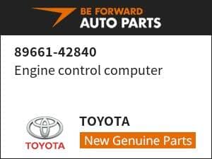 [New]Engine control computer TOYOTA 89661-42840 - BE FORWARD Auto Parts