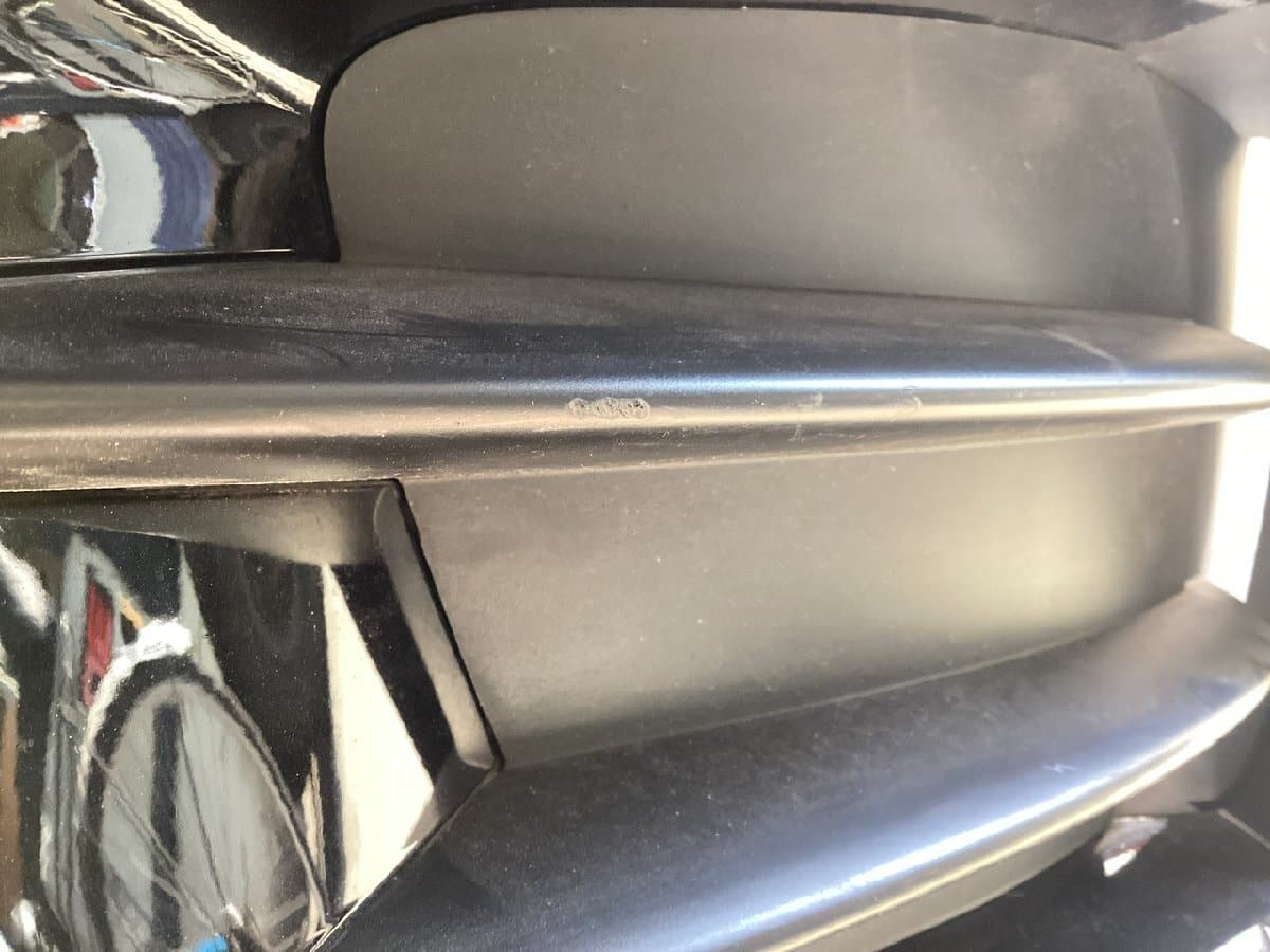 [Used]Benz C class 205 Front bumper grill UNBILICAL sensor core support ...