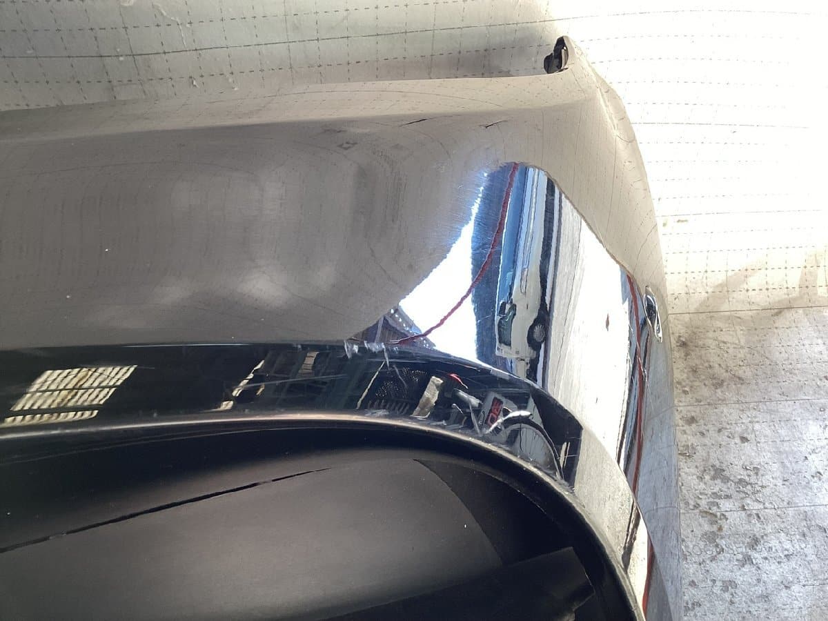 [Used]Benz C class 205 Front bumper grill UNBILICAL sensor core support ...