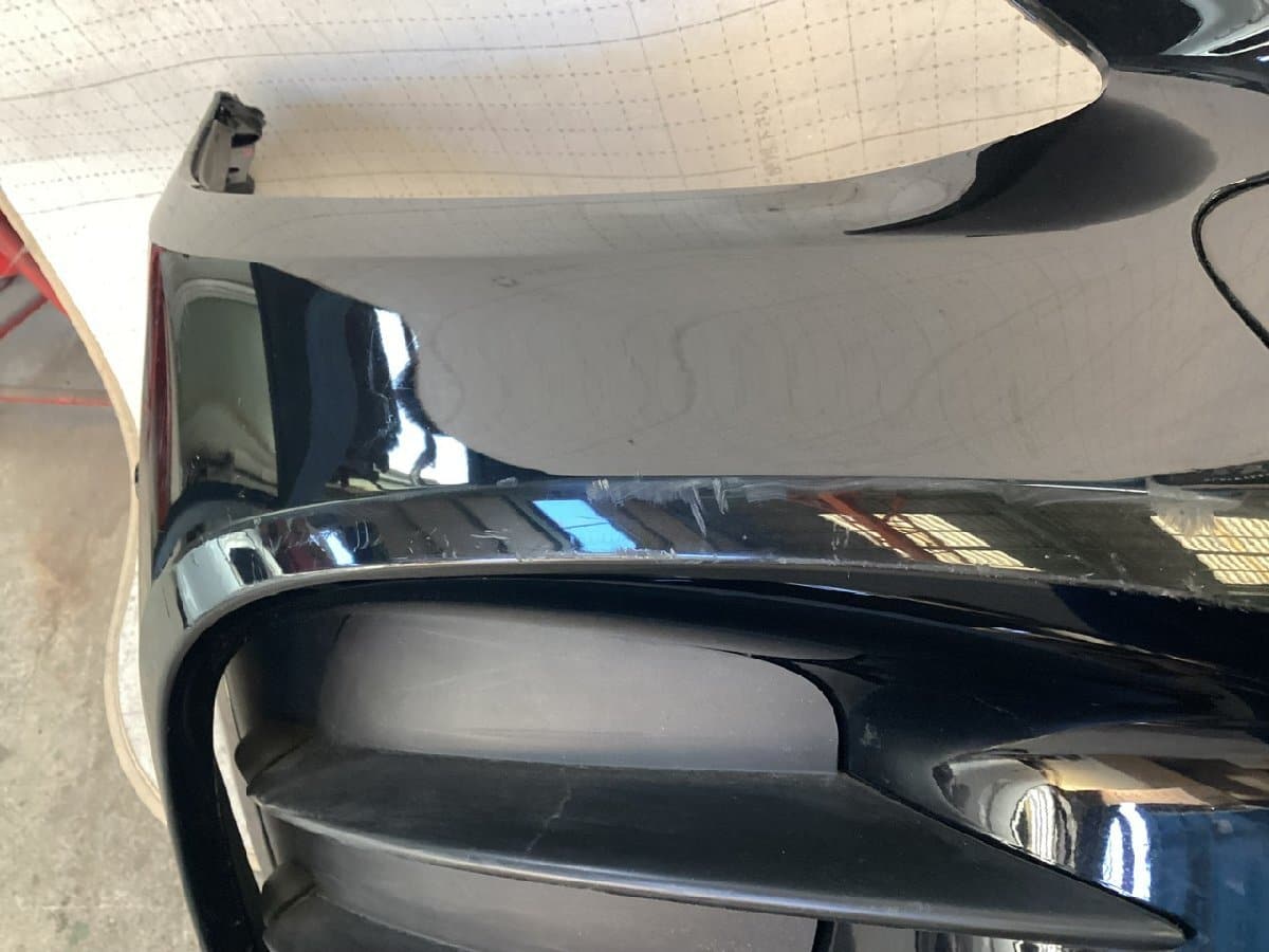 [Used]Benz C class 205 Front bumper grill UNBILICAL sensor core support ...