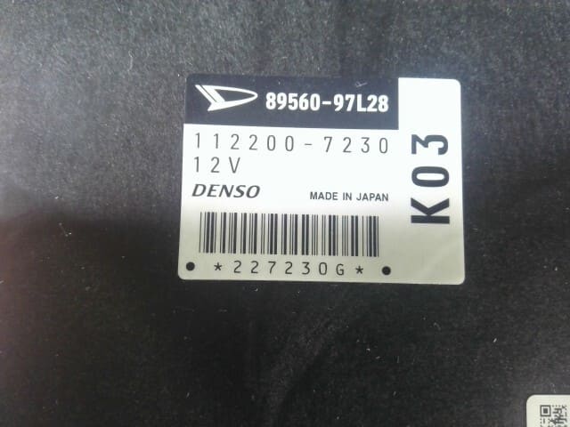 [Used]Copen LA-L880K Engine Control Unit / ECU R40 112200-7230 89560 ...