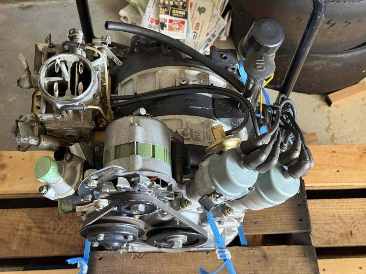 [Used]It is O/H finished 10A Engine overhaul finished Familia rotary ...