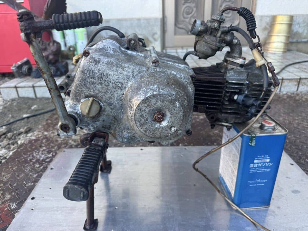 [Used]Engine Honda monkey Z50A parts collecting - BE FORWARD Auto Parts
