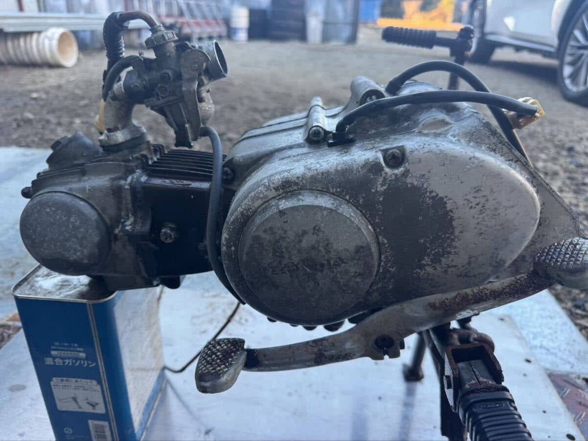 [Used]Engine Honda monkey Z50A parts collecting - BE FORWARD Auto Parts