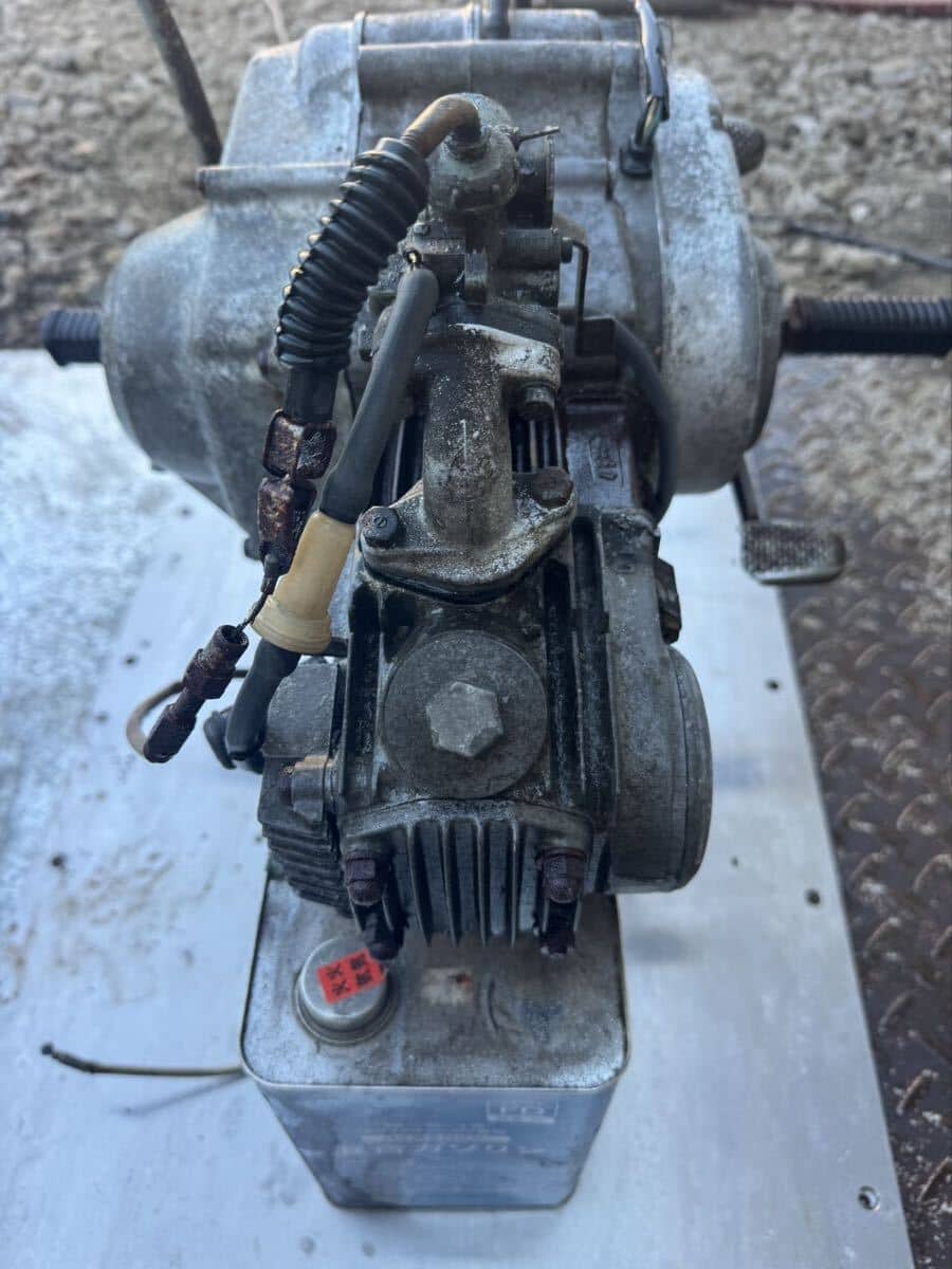 [Used]Engine Honda monkey Z50A parts collecting - BE FORWARD Auto Parts