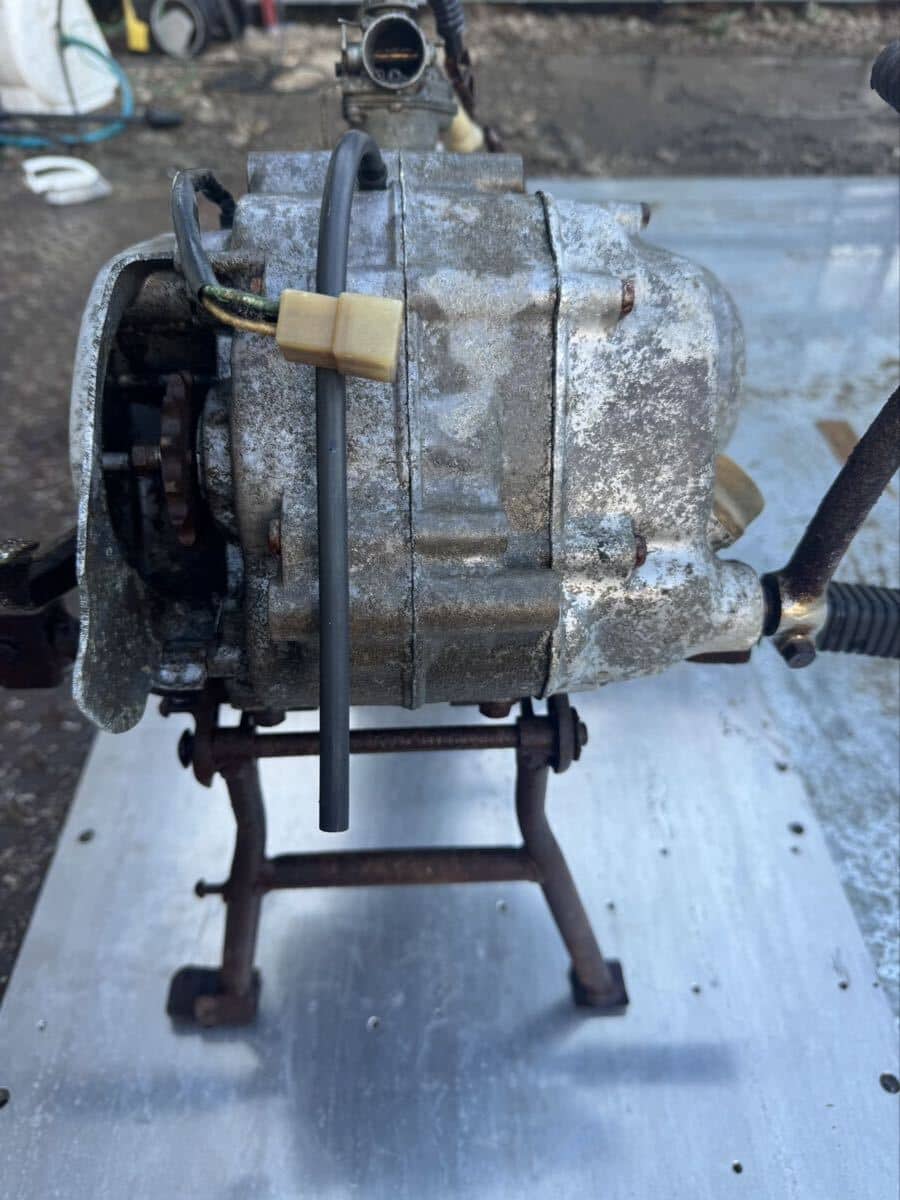 [Used]Engine Honda monkey Z50A parts collecting - BE FORWARD Auto Parts