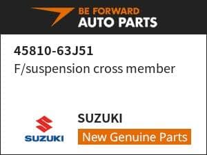[New]F/suspension cross member SUZUKI 45810-63J51 - BE FORWARD Auto Parts