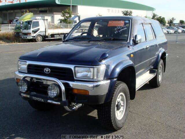 Used 1993 TOYOTA HILUX SURF SSR-X WIDE/Q-LN130W for Sale BF13875 - BE ...