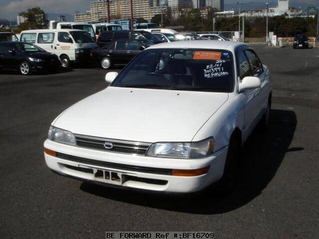 Used 1992 TOYOTA COROLLA SEDAN LX LIMITED/E-EE101 for Sale BF16709 - BE ...