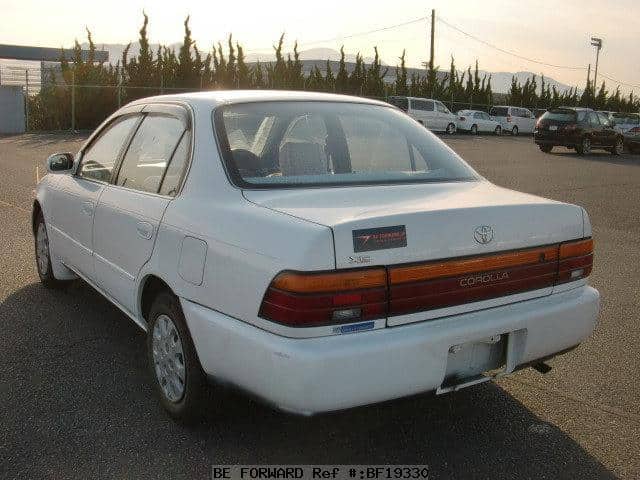 Used 1992 TOYOTA COROLLA SEDAN XE/E-AE100 for Sale BF19330 - BE FORWARD