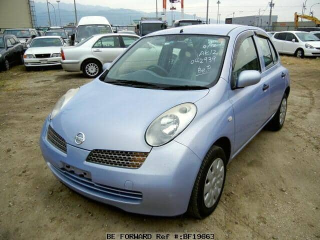 Used 2002 NISSAN MARCH 12C/UA-AK12 for Sale BF19663 - BE FORWARD