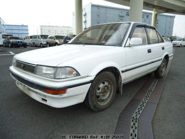 Used 1988 TOYOTA COROLLA SEDAN XE SALOON/E-AE91 for Sale BF25026 - BE ...
