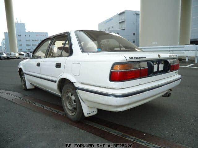 Used 1988 TOYOTA COROLLA SEDAN XE SALOON/E-AE91 for Sale BF25026 - BE ...