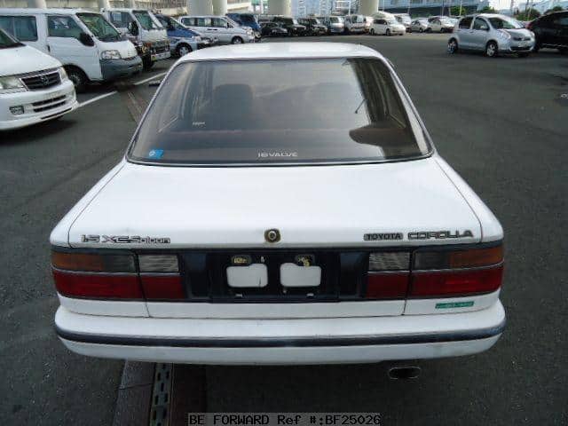Used 1988 TOYOTA COROLLA SEDAN XE SALOON/E-AE91 for Sale BF25026 - BE FORWARD