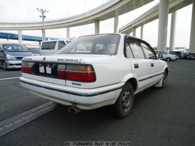 Used 1988 TOYOTA COROLLA SEDAN XE SALOON/E-AE91 for Sale BF25026 - BE FORWARD