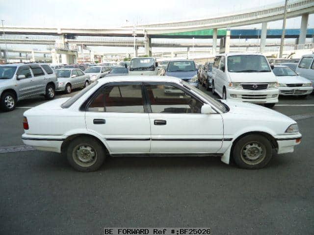 Used 1988 TOYOTA COROLLA SEDAN XE SALOON/E-AE91 for Sale BF25026 - BE FORWARD