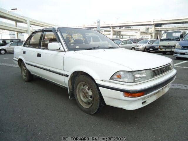 Used 1988 TOYOTA COROLLA SEDAN XE SALOON/E-AE91 for Sale BF25026 - BE FORWARD
