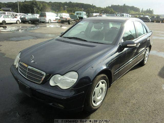 Used 2001 MERCEDES-BENZ C-CLASS C180/GF-203035 for Sale BF27767 - BE ...