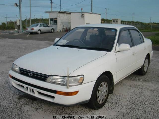Used 1991 TOYOTA COROLLA SEDAN XE/E-AE100 for Sale BF28642 - BE FORWARD