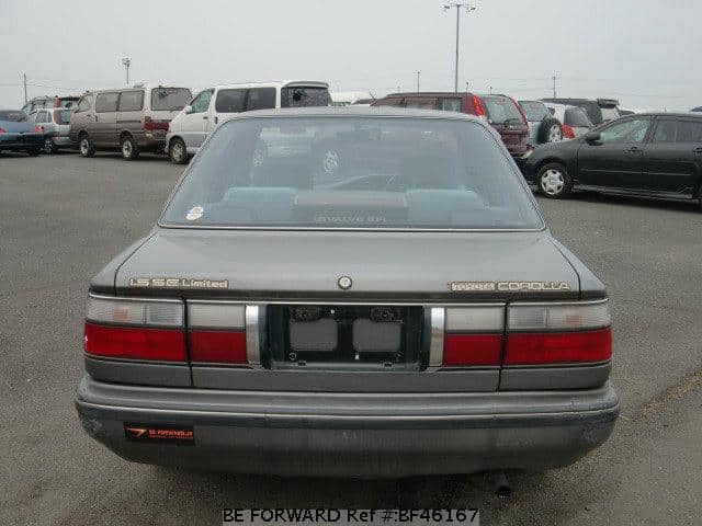 Used 1991 TOYOTA COROLLA SEDAN SE LIMITED/E-AE91 for Sale BF46167 - BE FORWARD