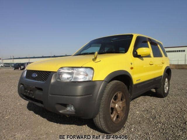 Used 2001 FORD ESCAPE YELLOW ESCAPE/LA-EPFWF for Sale BF49406 - BE FORWARD
