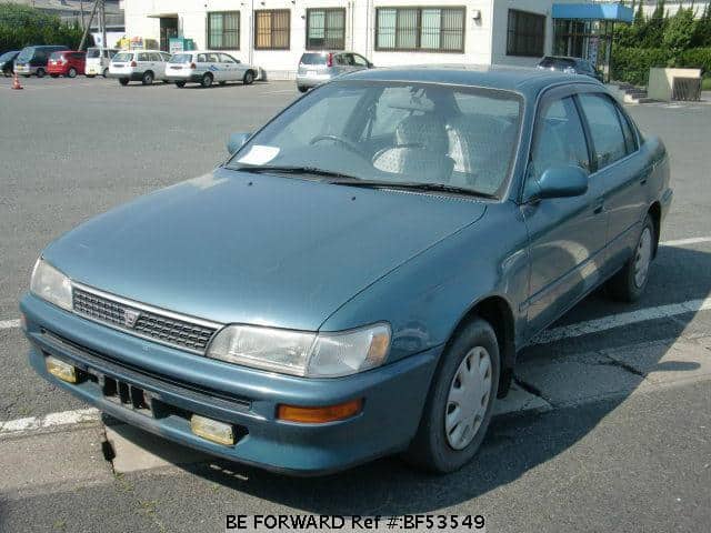 Used 1993 TOYOTA COROLLA SEDAN SE LIMITED/E-AE100 for Sale BF53549 - BE FORWARD