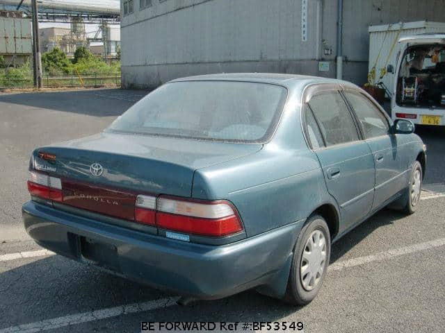 Used 1993 TOYOTA COROLLA SEDAN SE LIMITED/E-AE100 for Sale BF53549 - BE ...