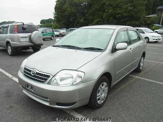 Used 2002 TOYOTA COROLLA SEDAN X/TA-NZE121 for Sale BF66697 - BE FORWARD