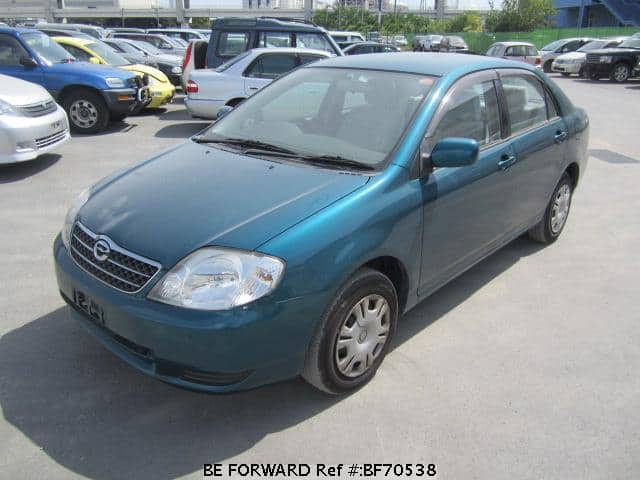Used 2000 TOYOTA COROLLA SEDAN X/TA-NZE120 for Sale BF70538 - BE FORWARD