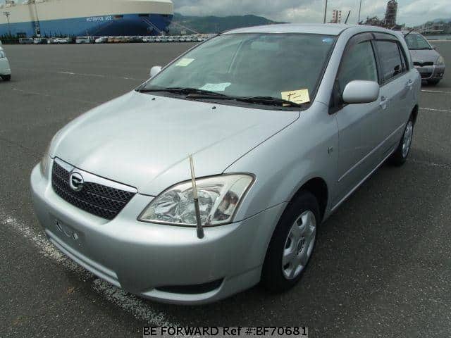 Used 2003 TOYOTA COROLLA RUNX X/UA-NZE121 for Sale BF70681 - BE FORWARD