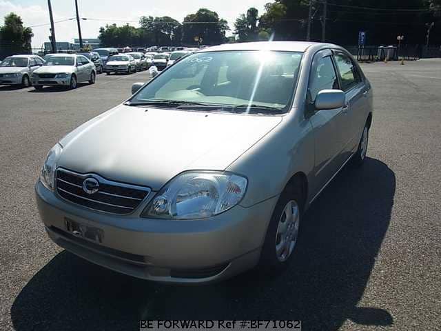 Used 2002 TOYOTA COROLLA SEDAN X/TA-NZE121 for Sale BF71062 - BE FORWARD
