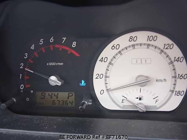 Used 2002 TOYOTA IST/UA-NCP60 for Sale BF71670 - BE FORWARD