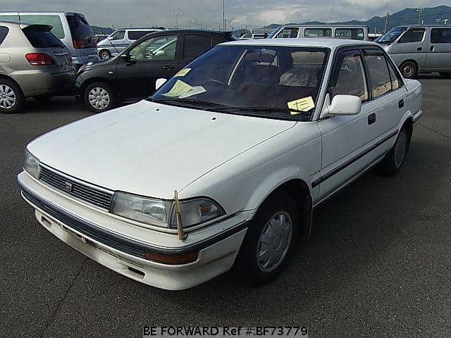 Used 1988 TOYOTA COROLLA SEDAN/E-AE91 for Sale BF73779 - BE FORWARD