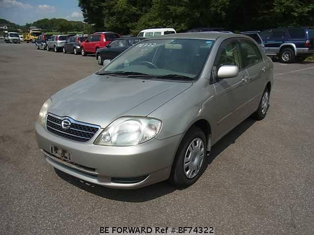 Used 2001 TOYOTA COROLLA SEDAN G/TA-NZE121 for Sale BF74322 - BE FORWARD