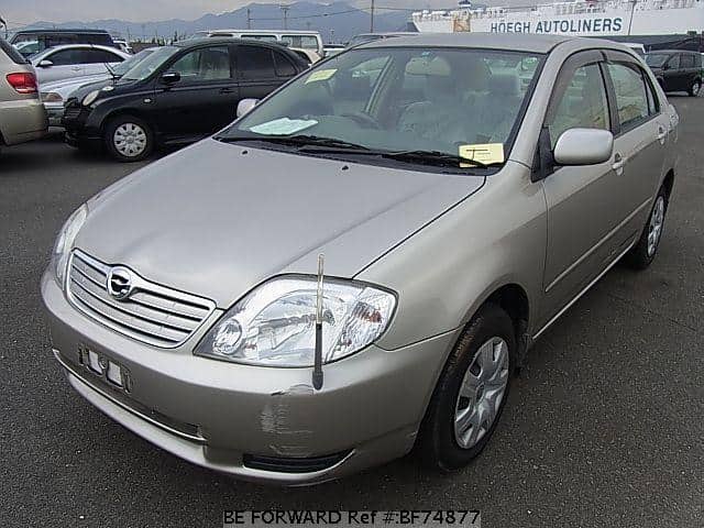 Used 2004 TOYOTA COROLLA SEDAN X/UA-NZE121 for Sale BF74877 - BE FORWARD