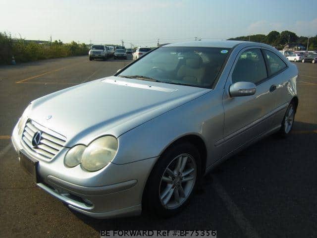 Used 2002 MERCEDES-BENZ C-CLASS C200 KOMPRESSOR COUPE/GF-203745 for ...