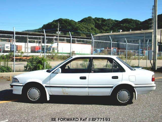 Used 1987 TOYOTA COROLLA SEDAN SE LIMITED/E-AE91 for Sale BF77593 - BE FORWARD