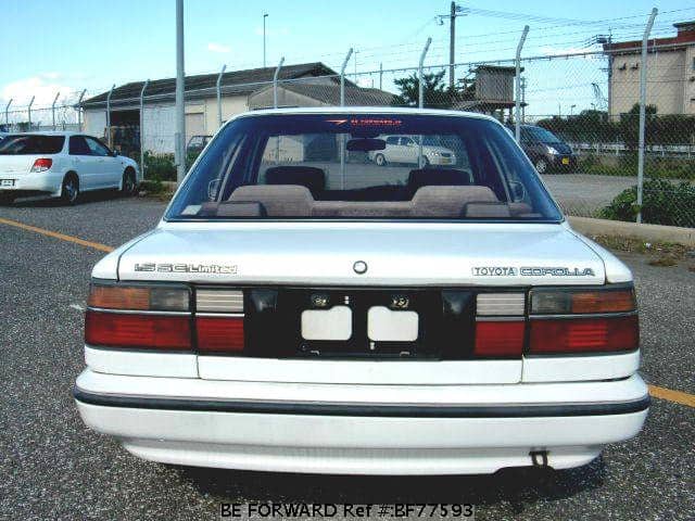 Used 1987 TOYOTA COROLLA SEDAN SE LIMITED/E-AE91 for Sale BF77593 - BE FORWARD