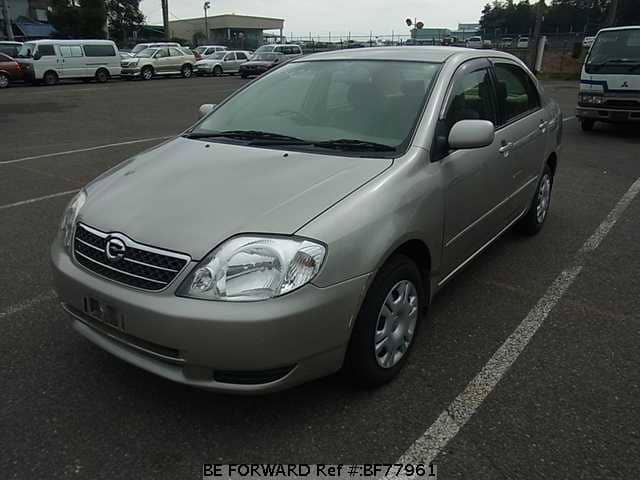 Used 2001 TOYOTA COROLLA SEDAN G/TA-NZE121 for Sale BF77961 - BE FORWARD