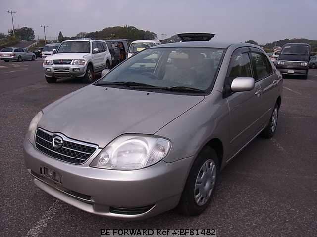 Used 2002 TOYOTA COROLLA SEDAN X LIMITED/TA-NZE121 for Sale BF81482 ...