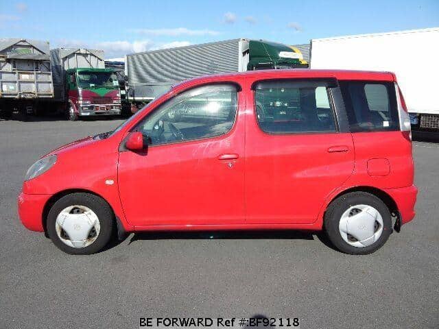 Used 2001 TOYOTA FUN CARGO X/TA-NCP20 for Sale BF92118 - BE FORWARD